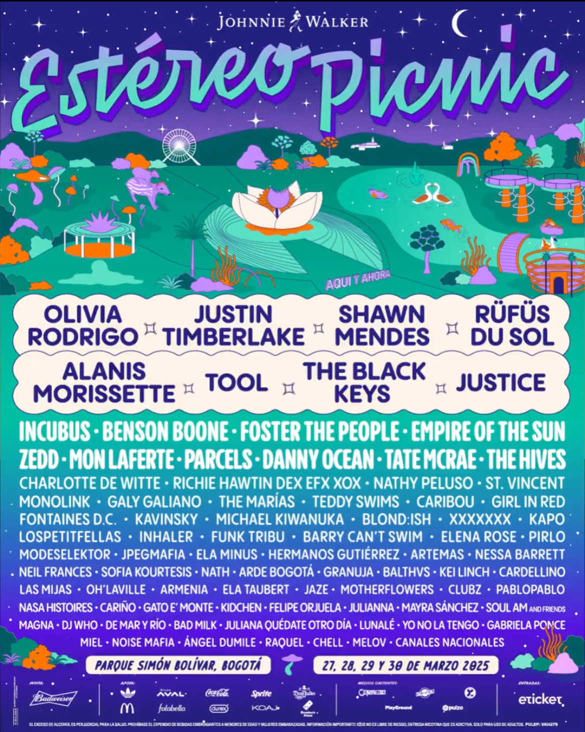 Estéreo Picnic 2025: conozca el cartel oficial con los artistas confirmados